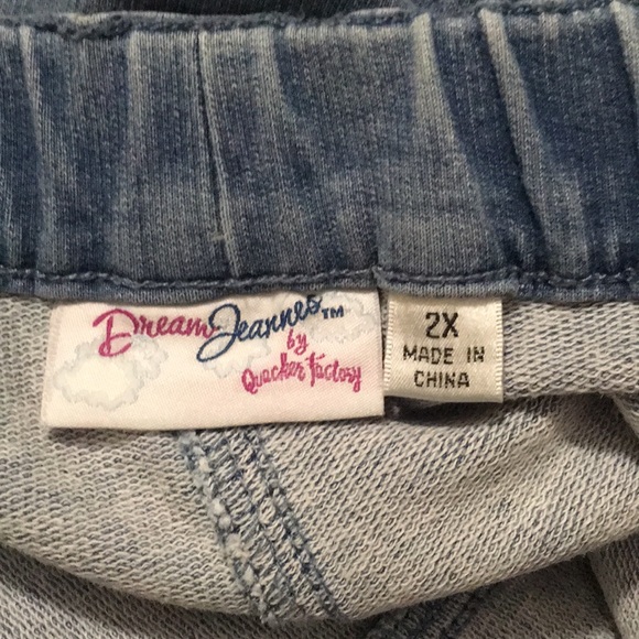 Quacker Factory | Pants & Jumpsuits | Dream Jeannes Blue Jeans W ...